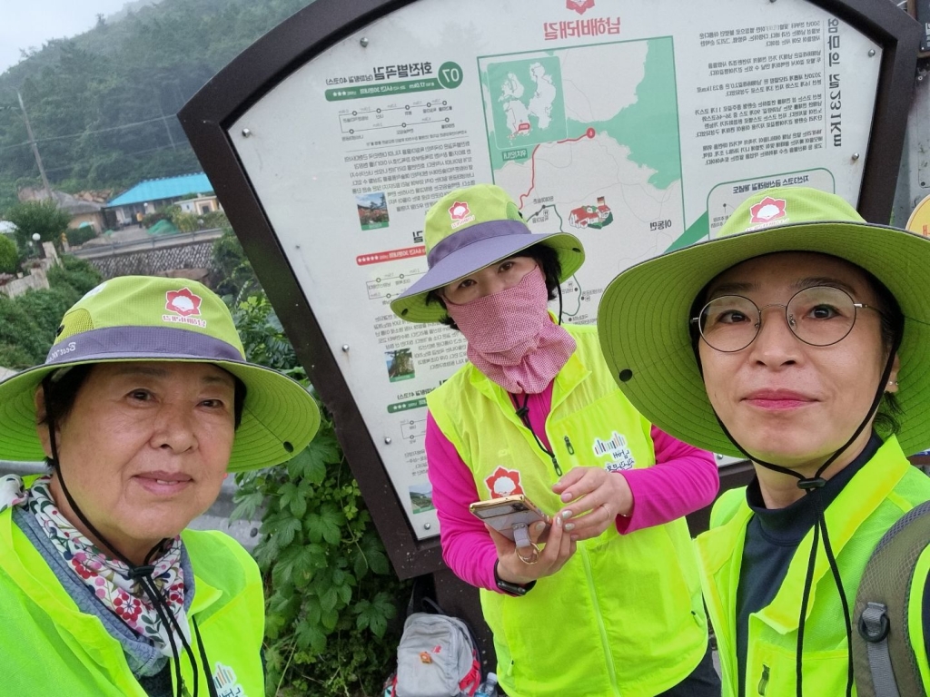 23.07.10 9코스 구운몽길 모니터링 김세란, 안옥희, 신정옥 - Ramblr