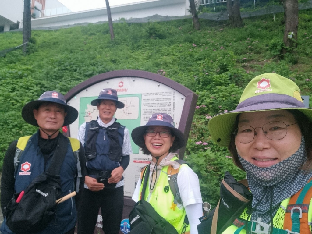 지선2 노량바래길(정,역 순환) 1차. 김미경, 김보민, 김철진, 여정수.25.8.2.토 - Ramblr